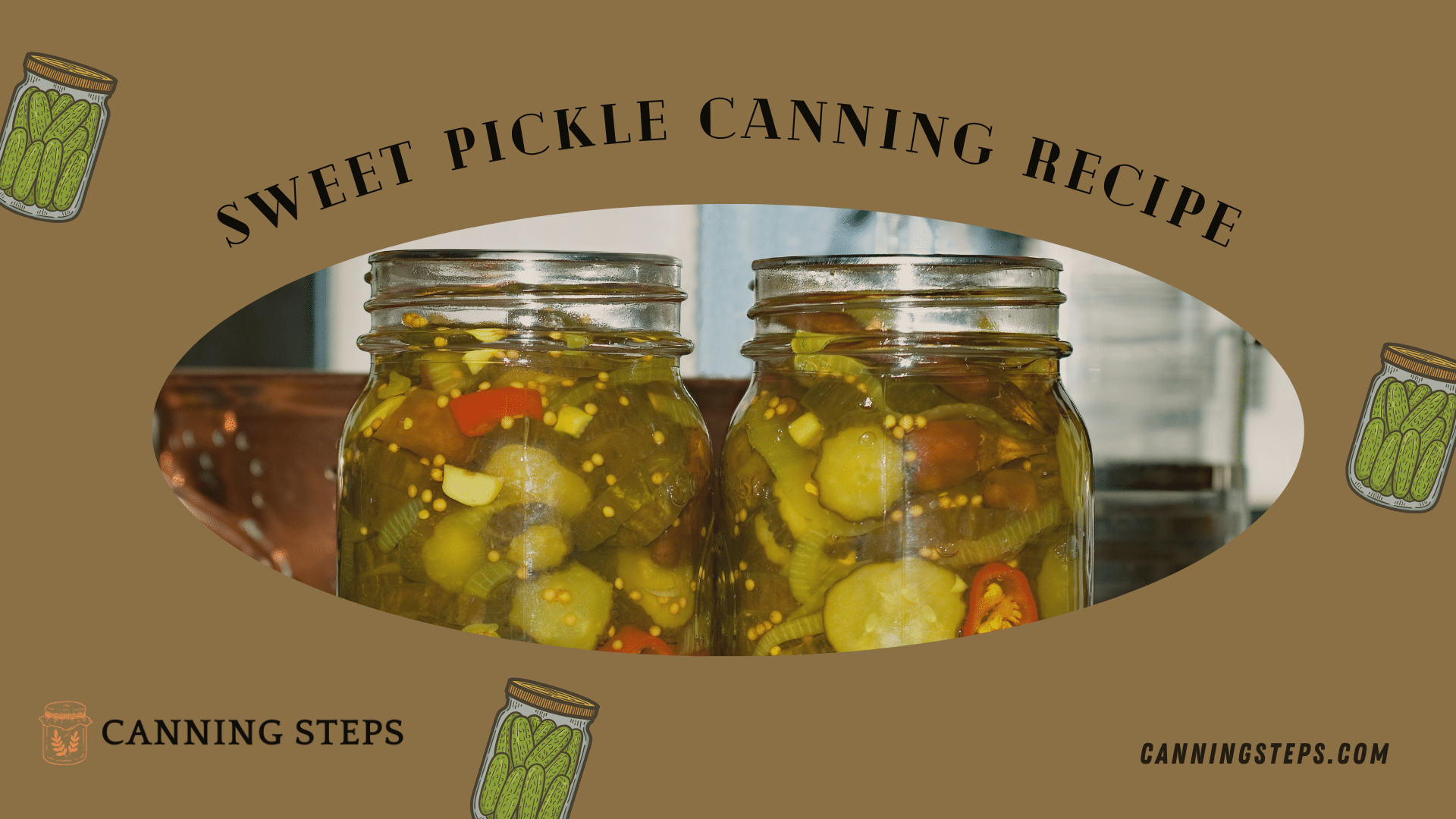 Homemade Sweet Pickle Canning Recipe