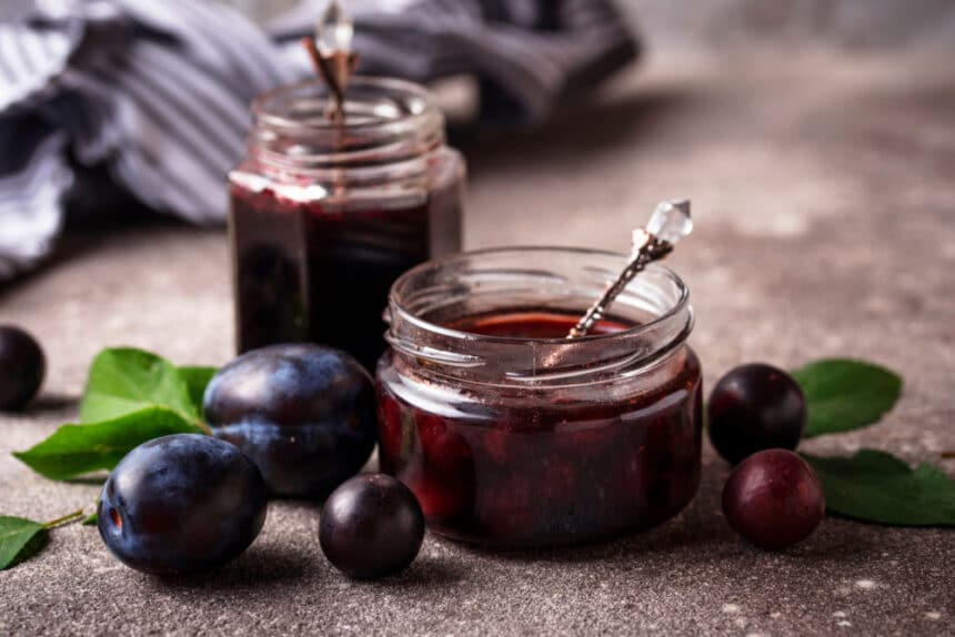 Sweet and Tangy Plum Jam Recipe